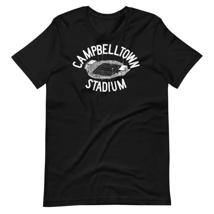 Campbelltown Stadium retro football shirt – League Tees