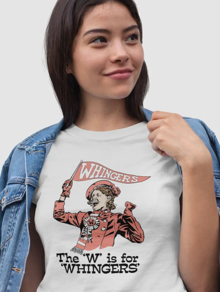 The ‘W’ is for ‘Whingers’ footy shirt – League Tees